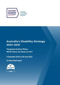 Targeted Action Plans Report Easy Read | Disability Gateway