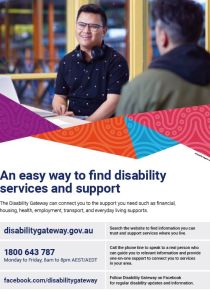 An easy way to find disability services and support: Version 1 ...