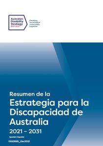 Spanish - Español - Australia’s Disability Strategy 2021–2031 Summary ...