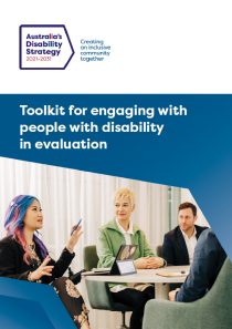 Toolkit for engaging with people with disability in evaluation ...